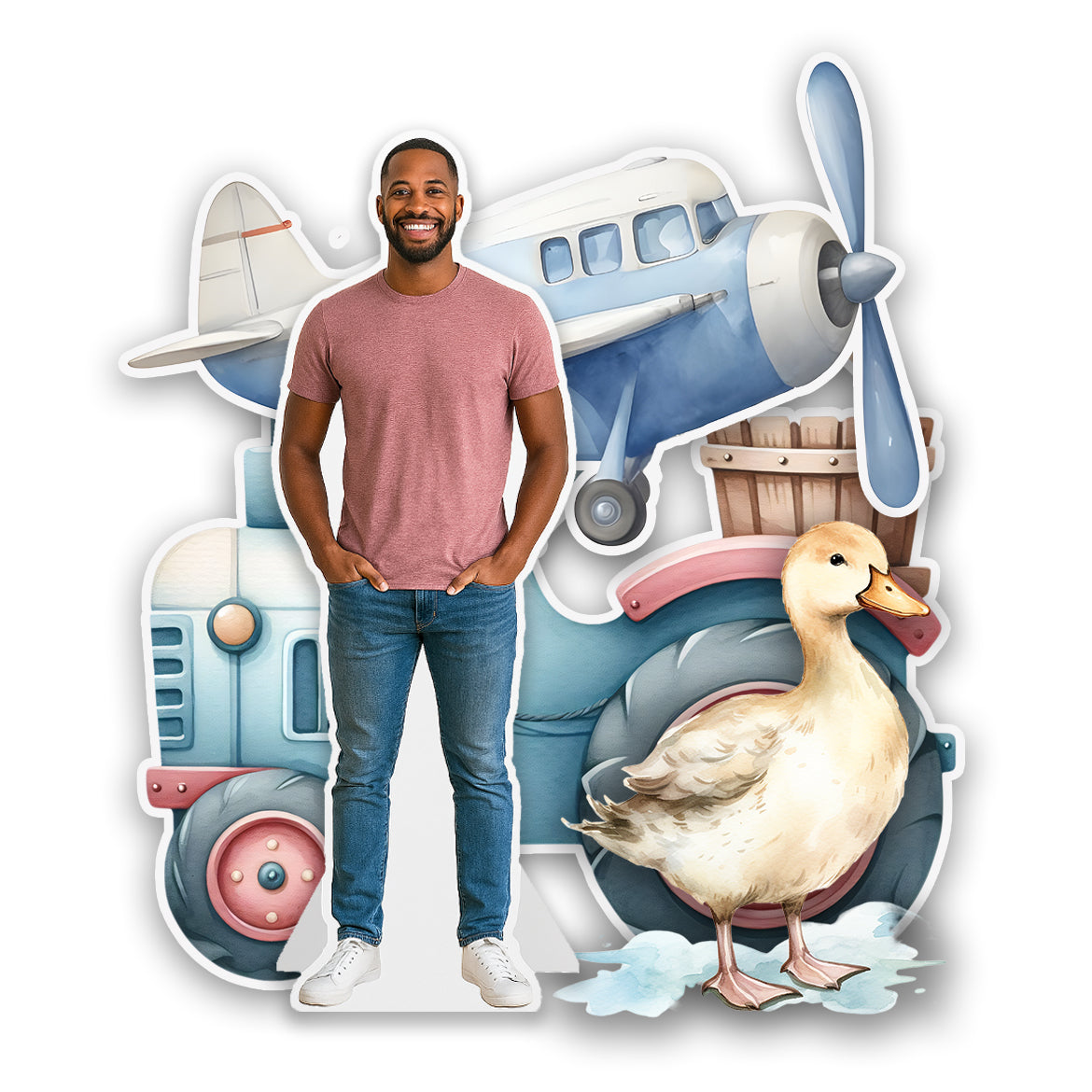 Character Cutouts & Lifesize Standees – Bolt Stickers