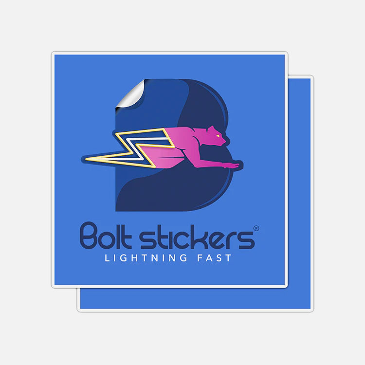 Square Stickers – Bolt Stickers