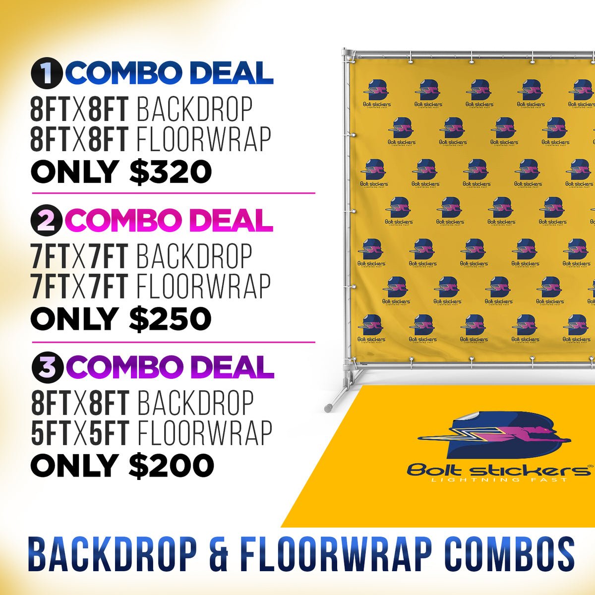 Combo Deals – Bolt Stickers