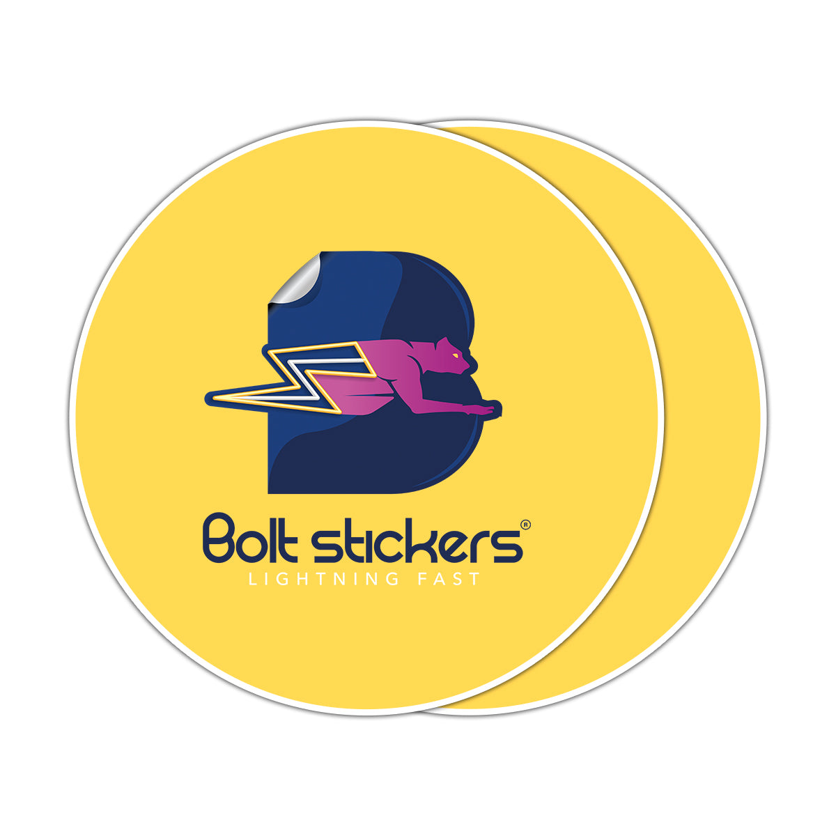 Circle Stickers – Bolt Stickers